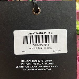 Cynthia Rowley | Tops | Nwt Cynthia Rowley Ruffle Floral Tank Blouse | Poshmark